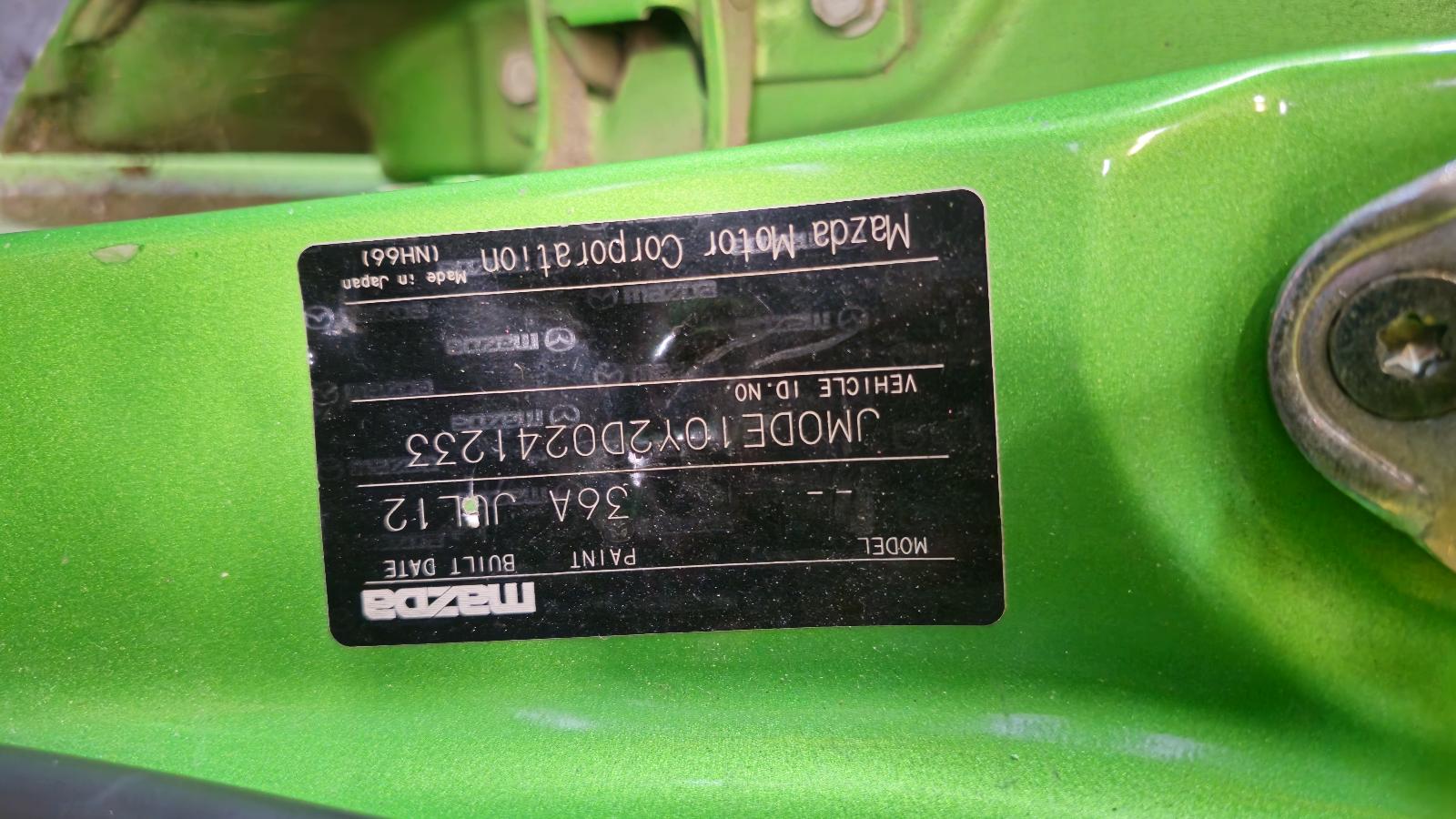 Abs Pump/Modulator 2 Mazda 2012